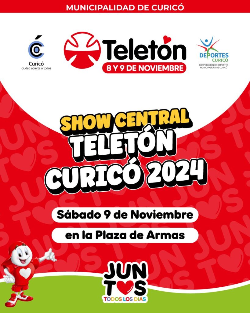 Curicó se une a la Teletón: Show central y actividades solidarias para recaudar fondos - Radio ...