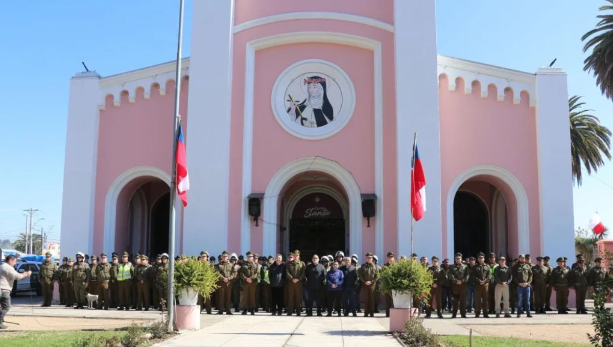 Carabineros y autoridades refuerzan seguridad en la festividad de Santa ...