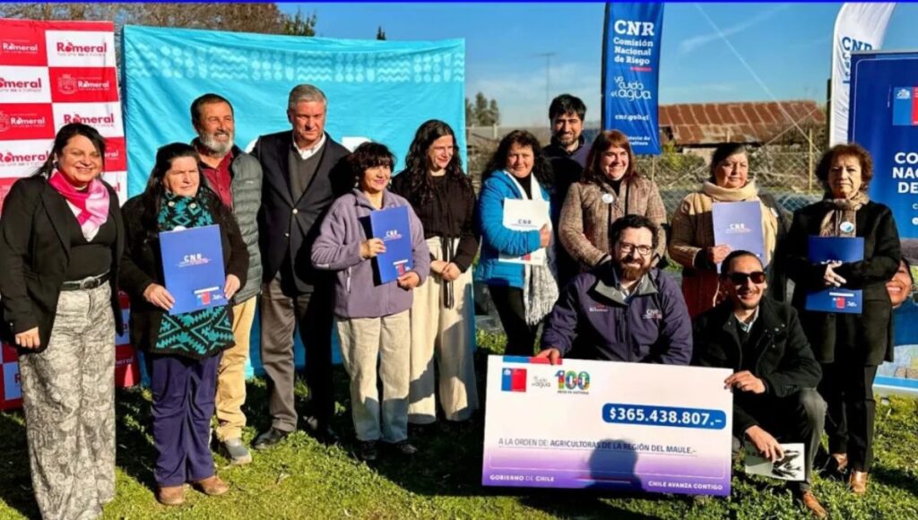 Mujeres rurales de Romeral reciben bonificaciones para riego ...