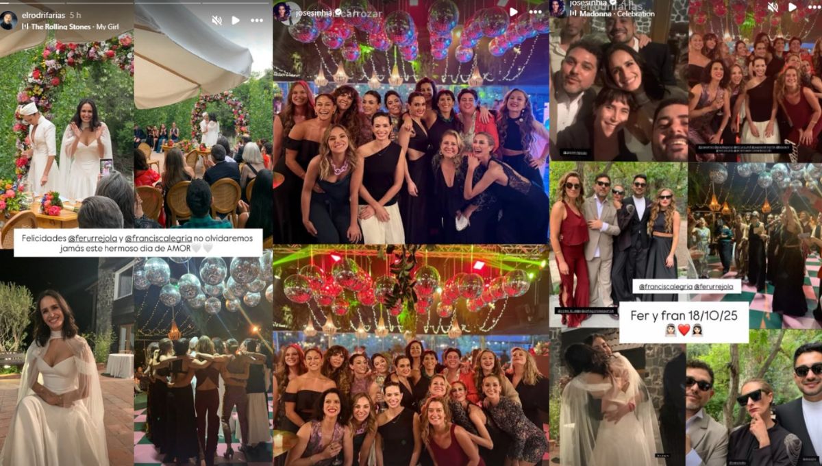 Fernanda Urrejola se casó en Estados Unidos con la directora Francisca ...